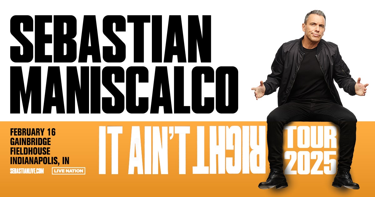 Sebastian Maniscalco | Gainbridge Fieldhouse
